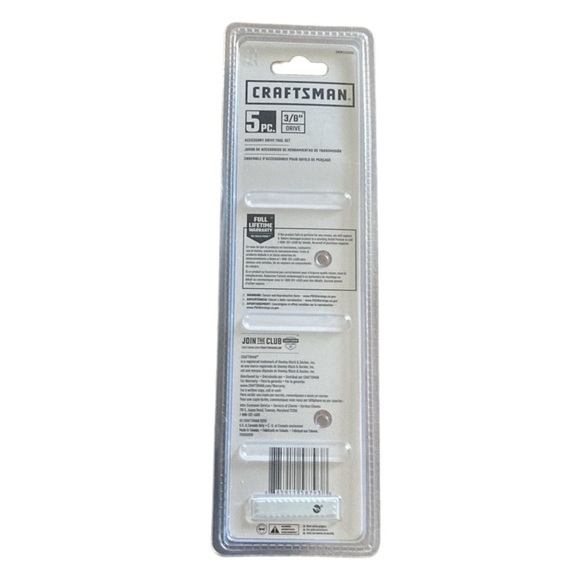 craftsman | Other | Craftsman 38 Drive Socket Accessory 5 Piece Set ...